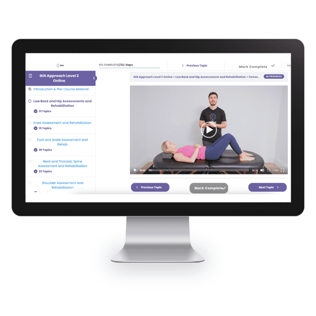 IKN Approach Level 1 Online - Integrated Kinetic Neurology